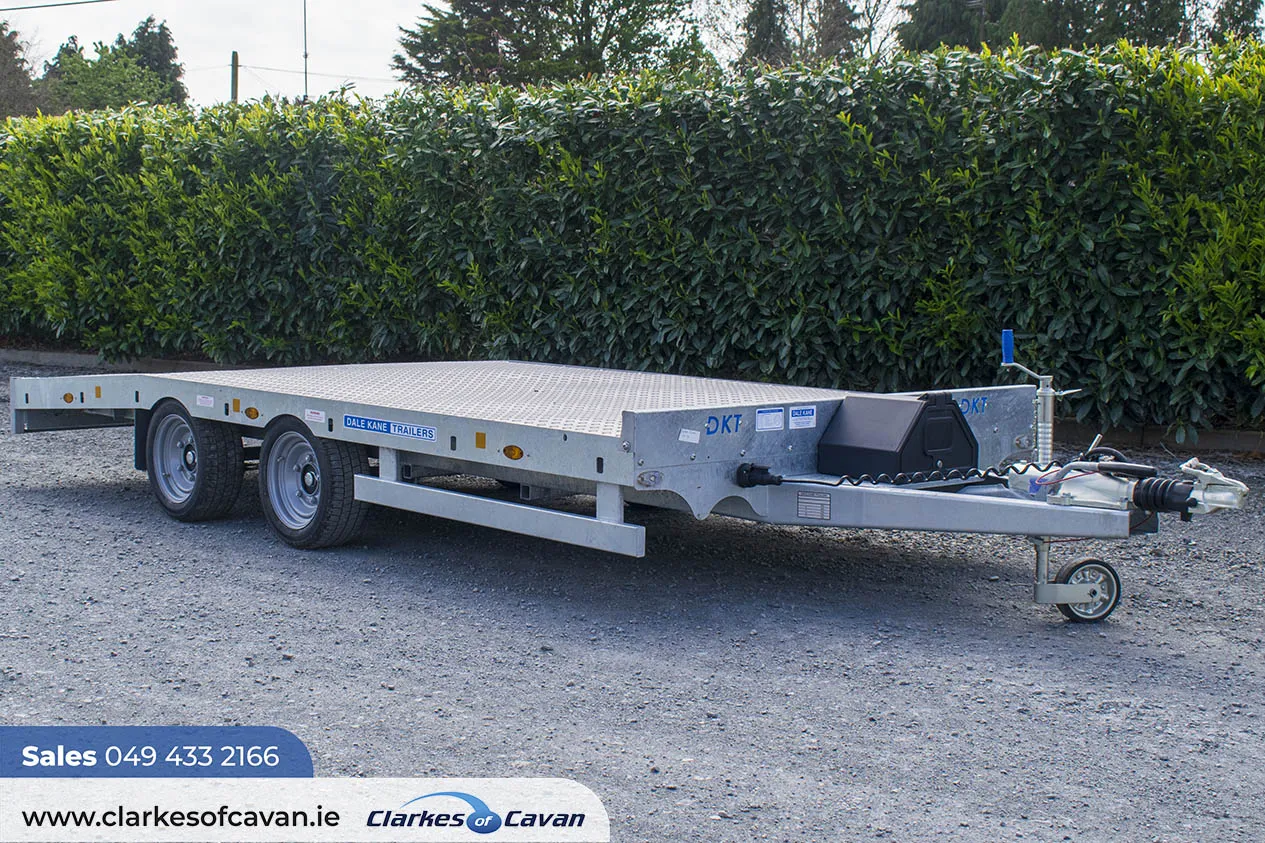 New Dale Kane 14ft x 6ft6 Twin Axle Low Loader Trailer