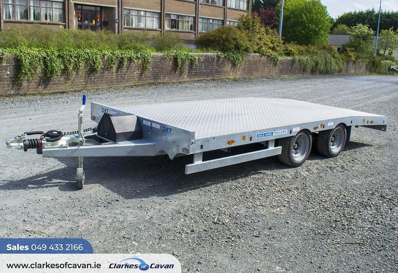 New Dale Kane 14ft x 6ft6 Twin Axle Low Loader Trailer