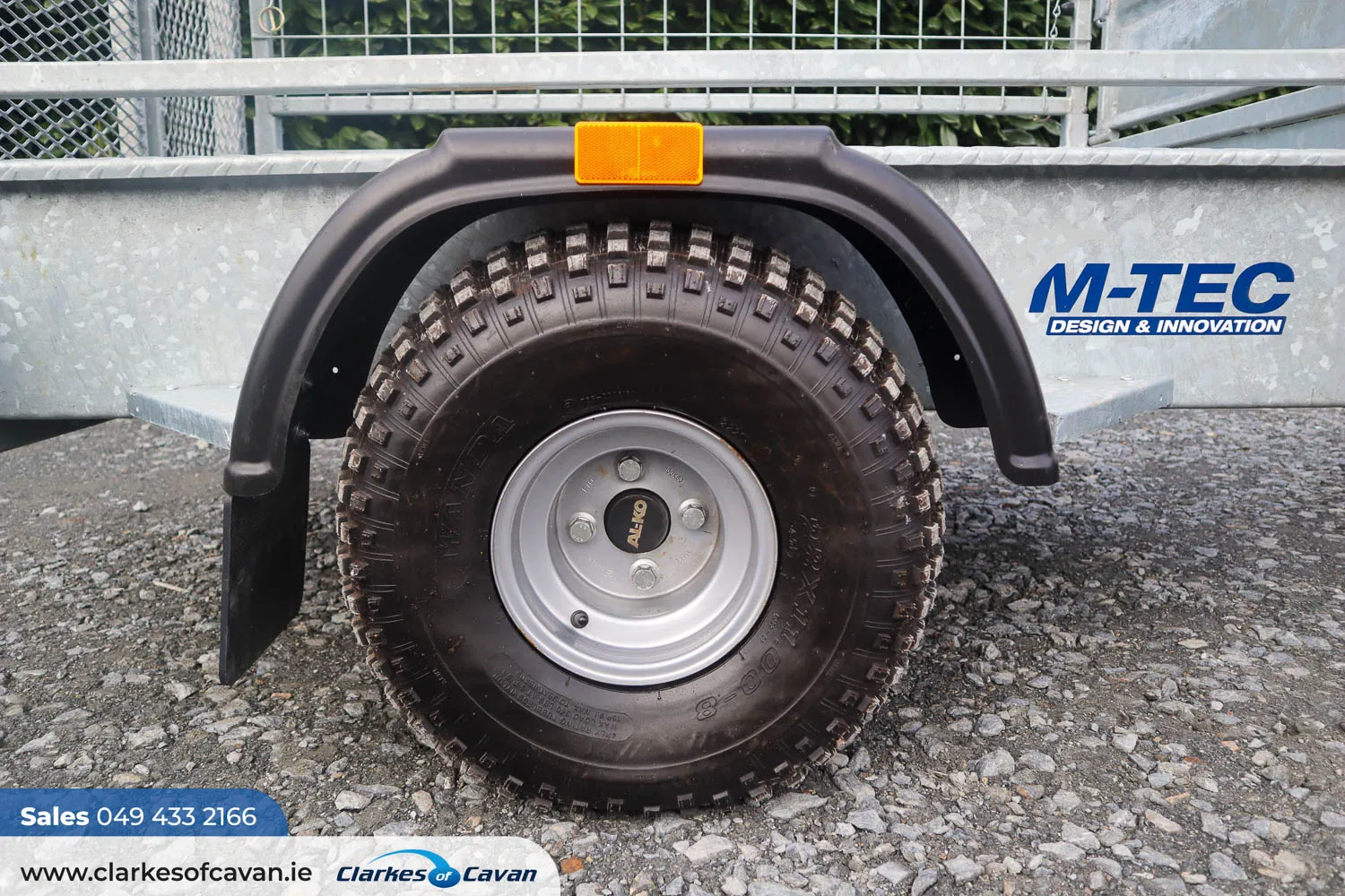 M-Tec 5ft x 3ft Single Axle Trailer - Delivery Nationwide