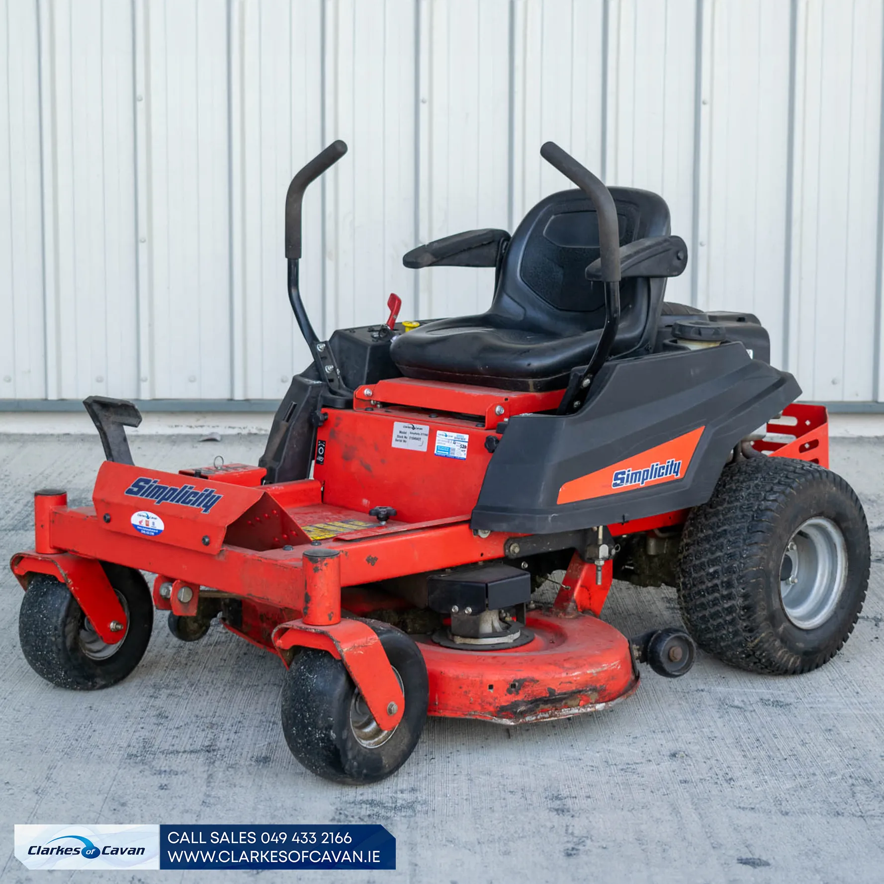 2020 Used Simplicity ZT7200 Lawnmower | For Sale | €3500 | Delivery